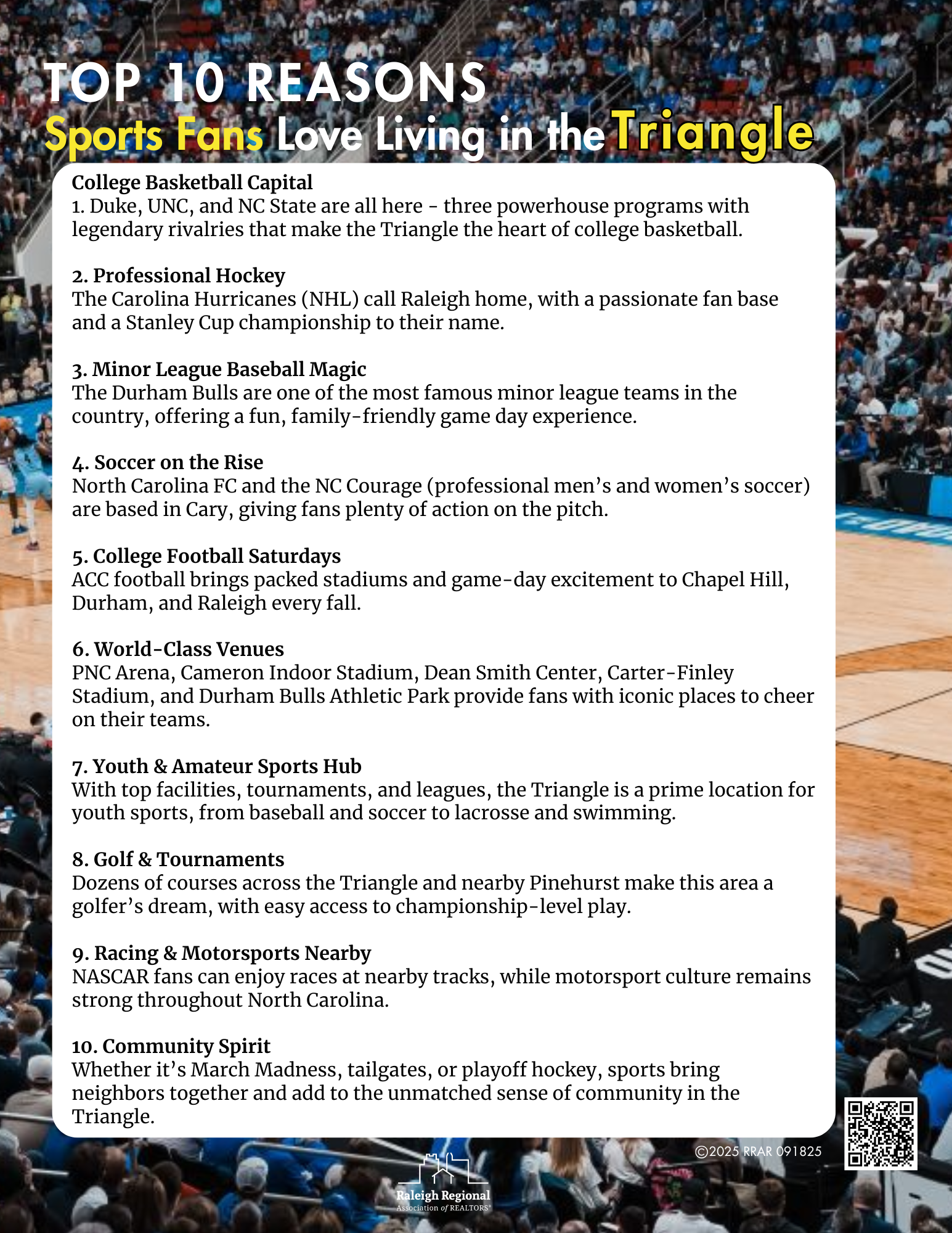 North Carolina’s Winning Combo: Lifestyle, Value & Opportunity
